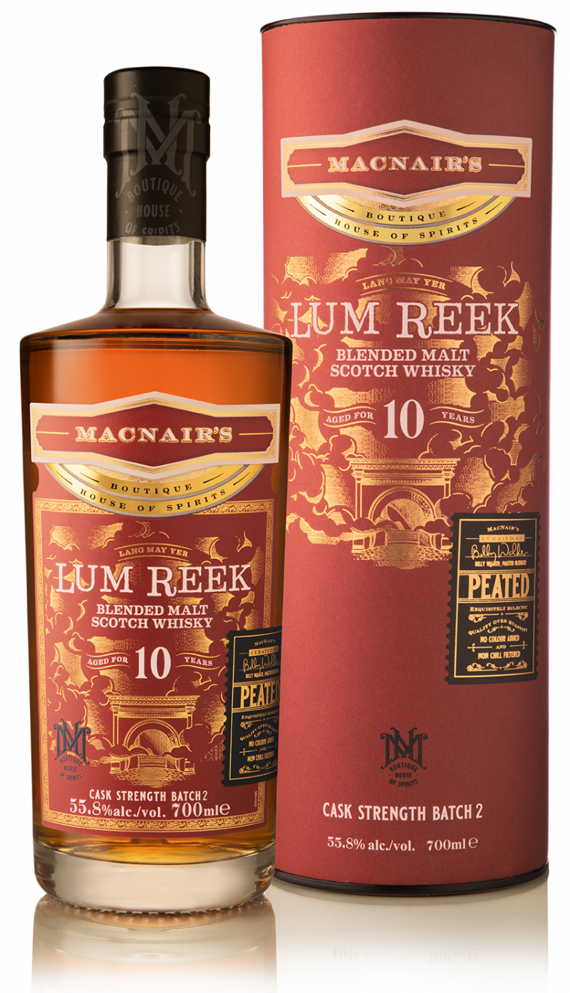 INTRODUCING: SECOND BATCH OF LUM REEK 10-YEAR-OLD CASK STRENGTH - MacNairs